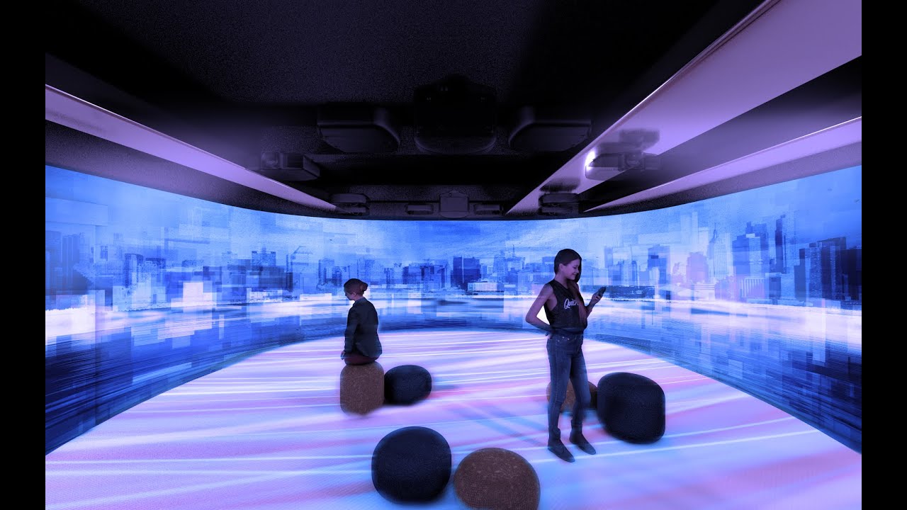 Case Study Interactive Immersive Projection Room Youtube
