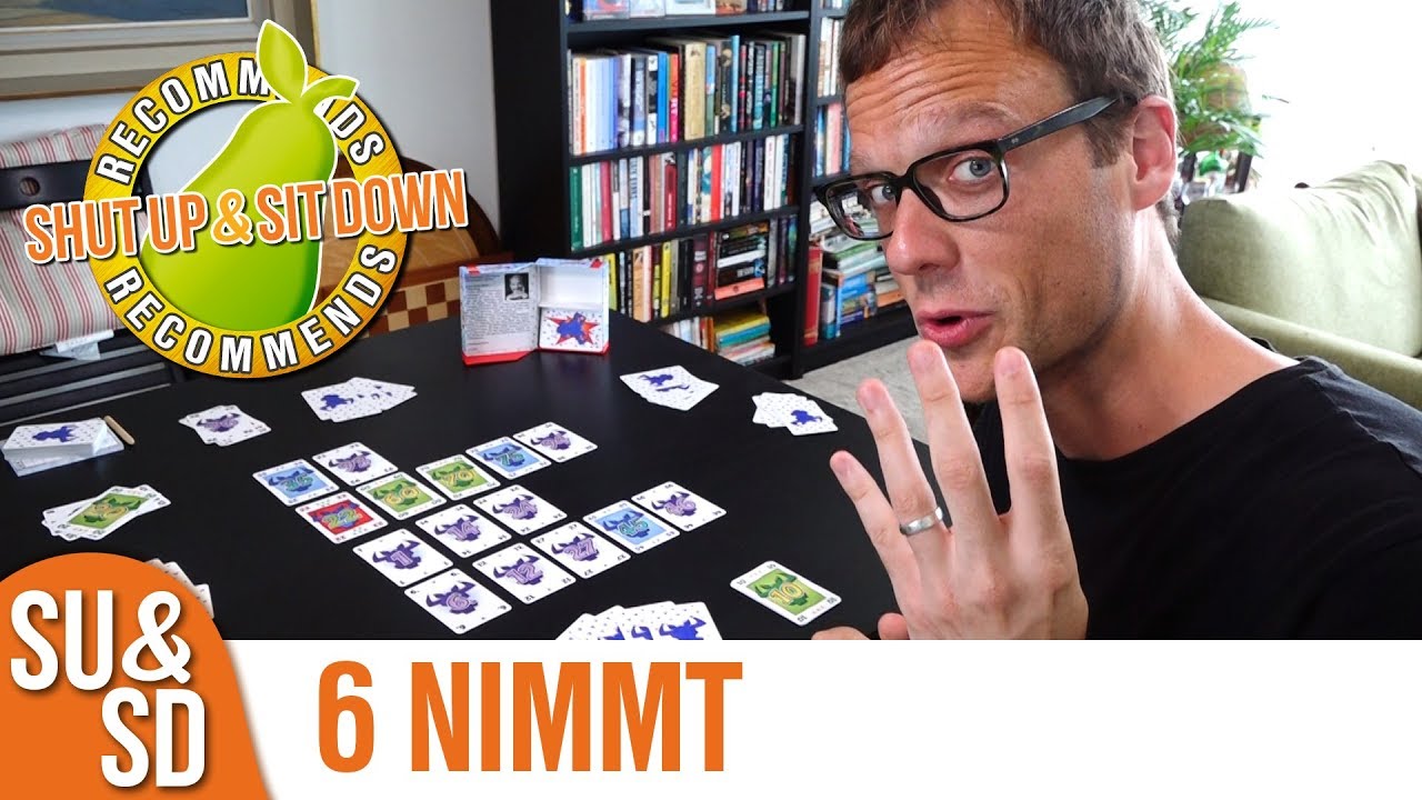 6 Nimmt Aka Take 5 Shut Up Sit Down Review Youtube