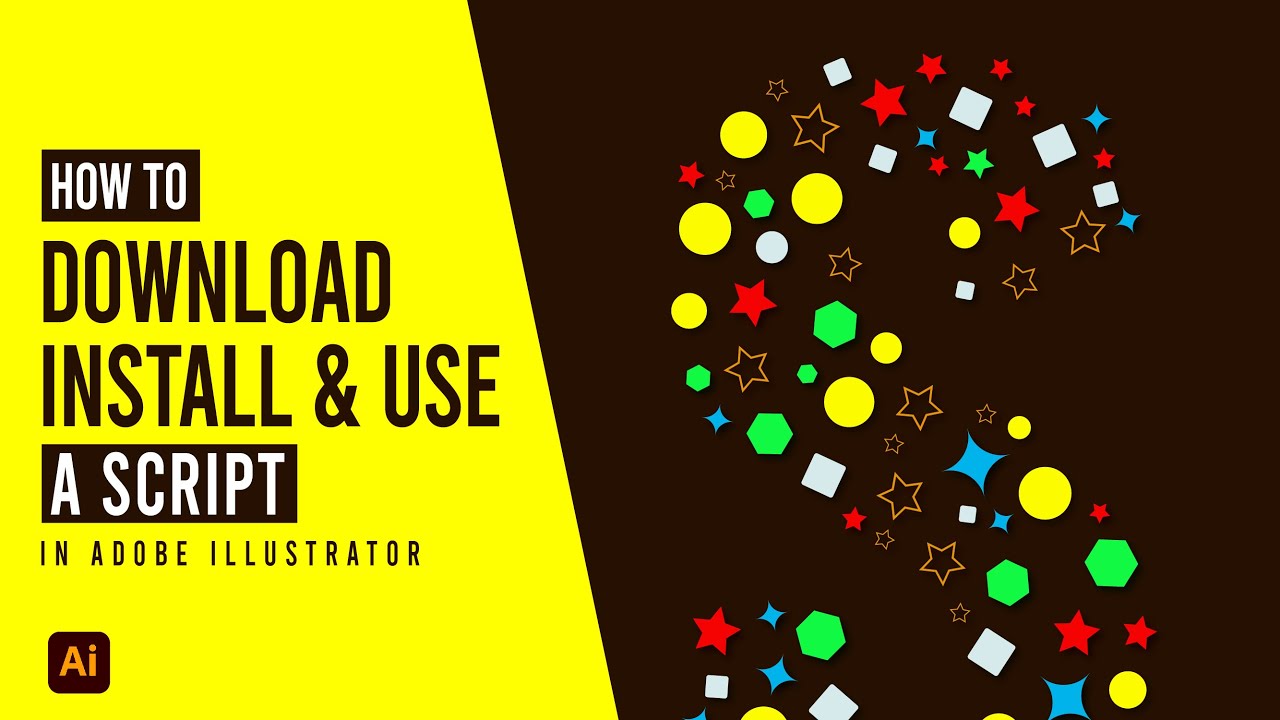 How To Download Install And Use A Script In Adobe Illustrator