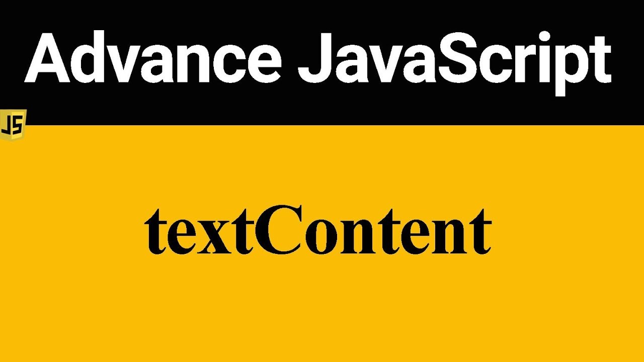 Textcontent In Javascript Hindi Youtube