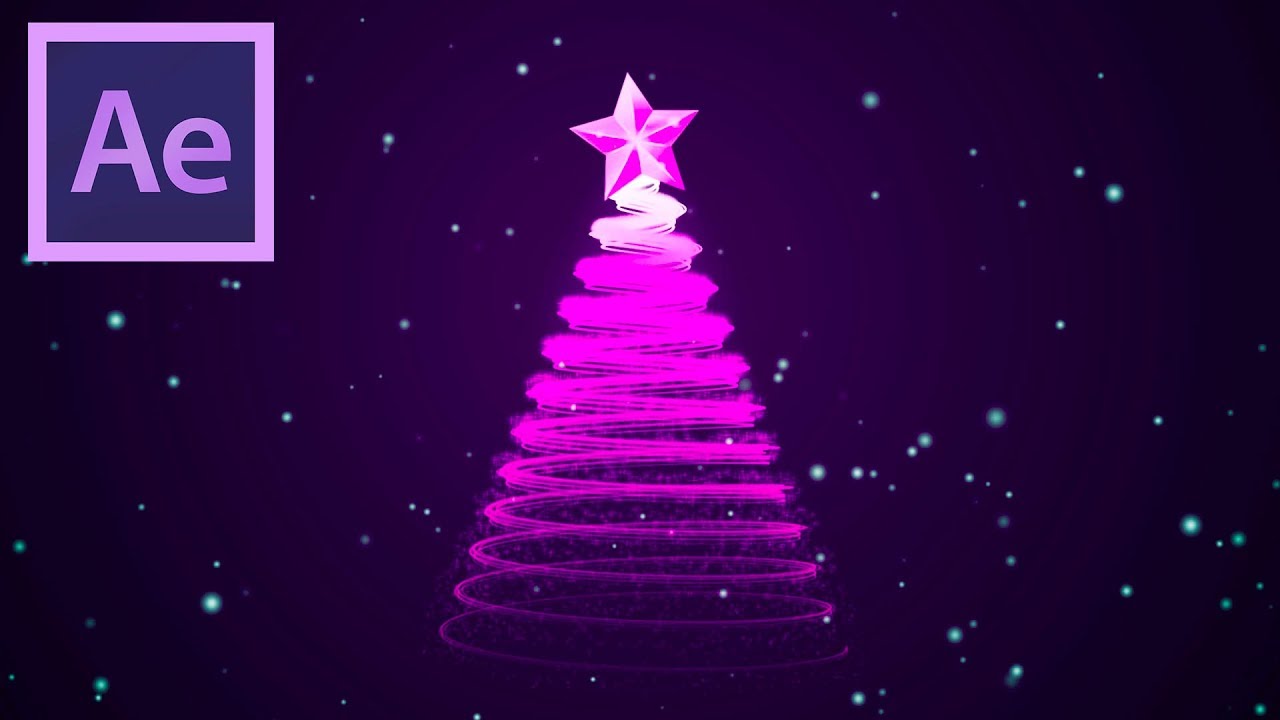 Christmas Tree Animation In After Effects After Effects Tutorial