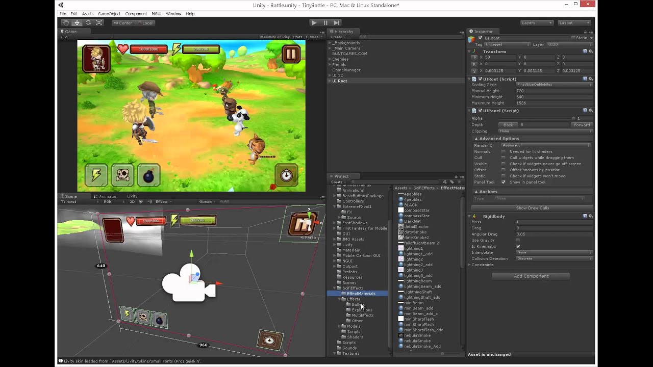 Unity 3d Demo Game Prototype Tiny Battle You Can Make Game Easy 6