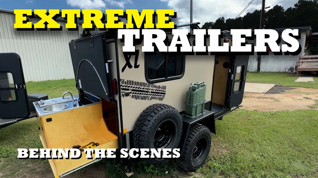 Extreme Offroad Trailers Tour The Xtr With Vintage Trailer Works