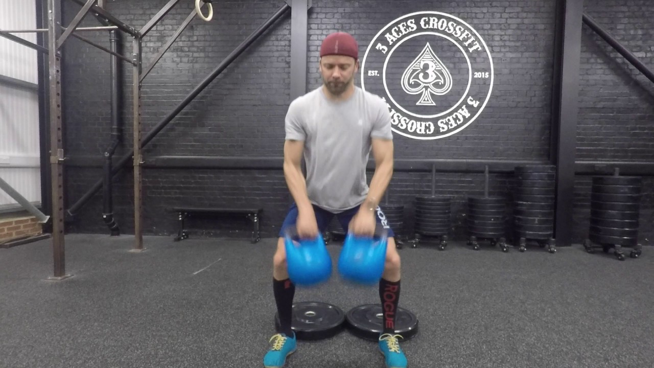Hack Squat Kettlebell Front Rack Youtube