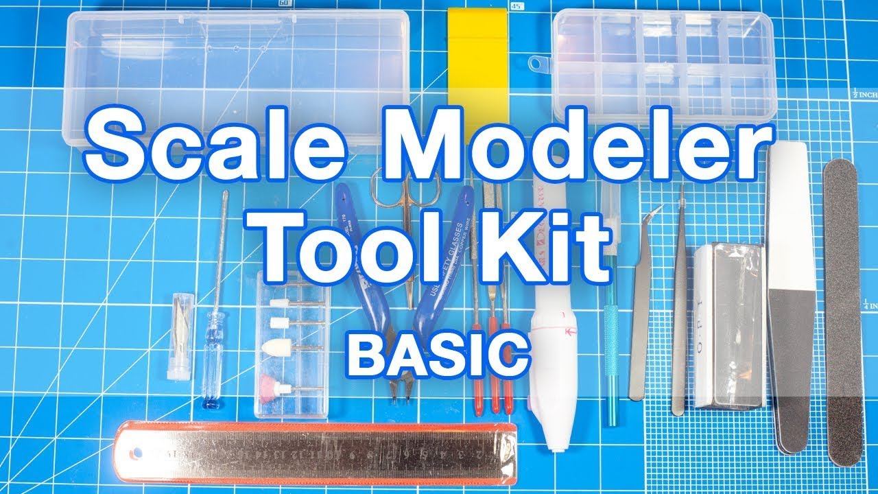 Basic Scale Modeler Tools Kit Unboxing Kit De Herramientas Para Armar
