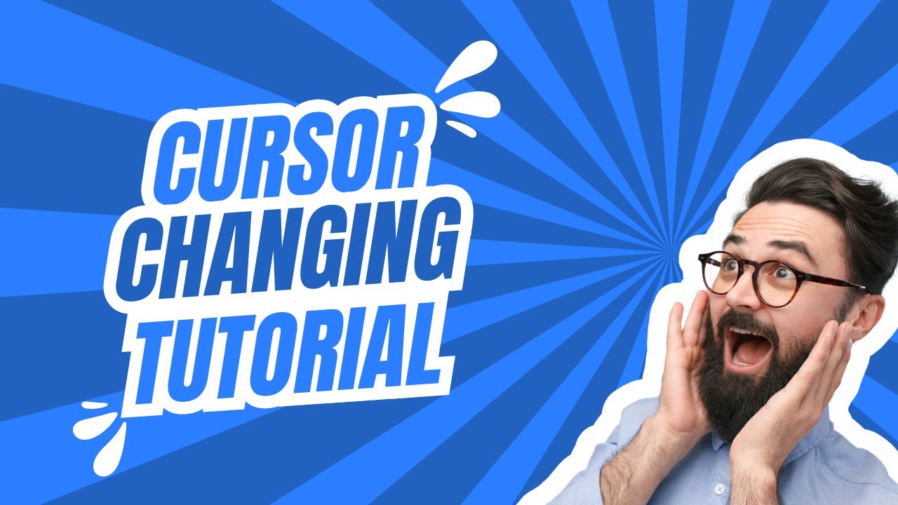 How To Change Your Mouse Cursor Youtube
