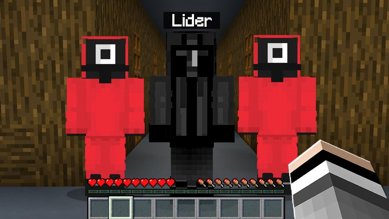 Poznaliśmy Lidera Squid Game W Minecraft Youtube