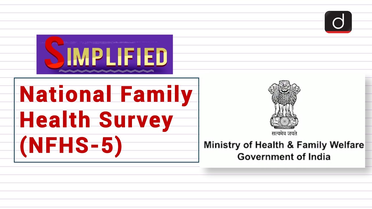 National Family Health Survey Nfhs 5 Simplified Youtube