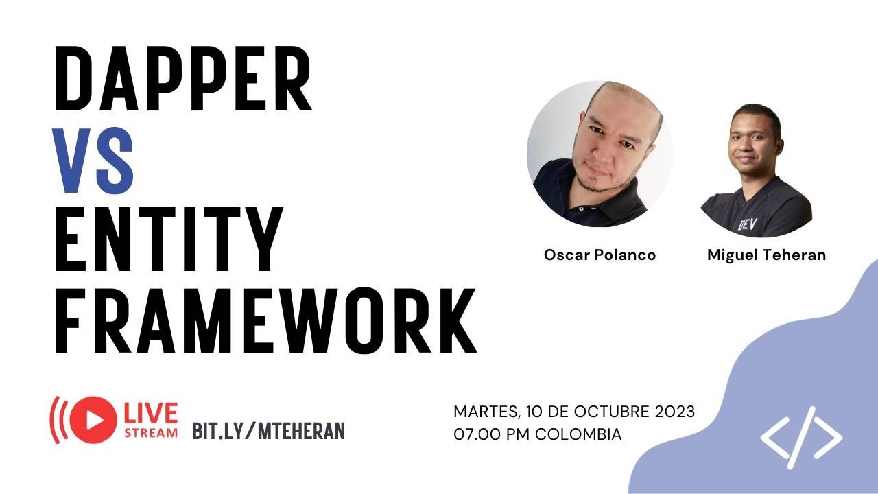 Dapper Vs Entity Framework Youtube