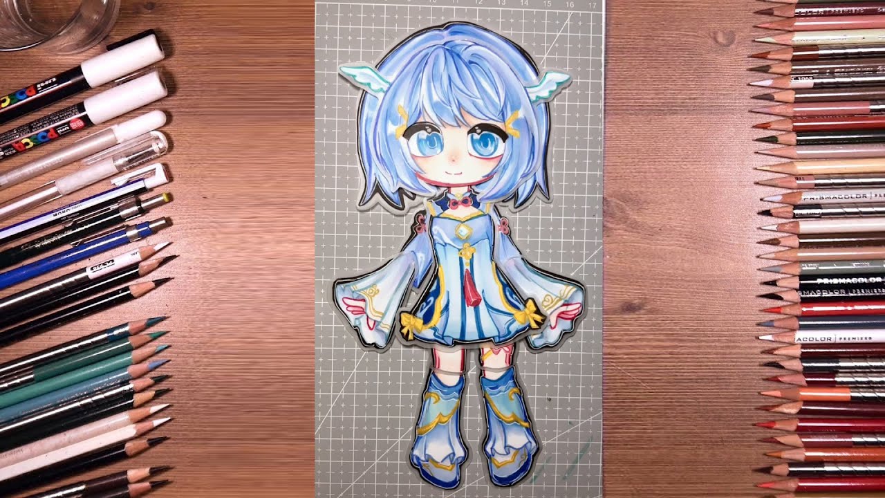 How To Make Paper Doll Gacha Life Diy Draw So Easy Anime 56 Off ...
