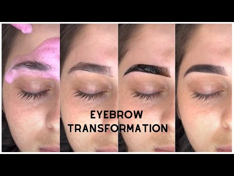 Beautiful Eyebrow Transformation Youtube