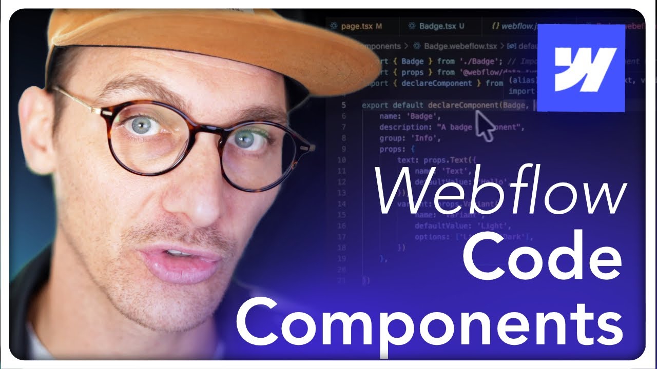 Learn Code Components In Webflow Youtube