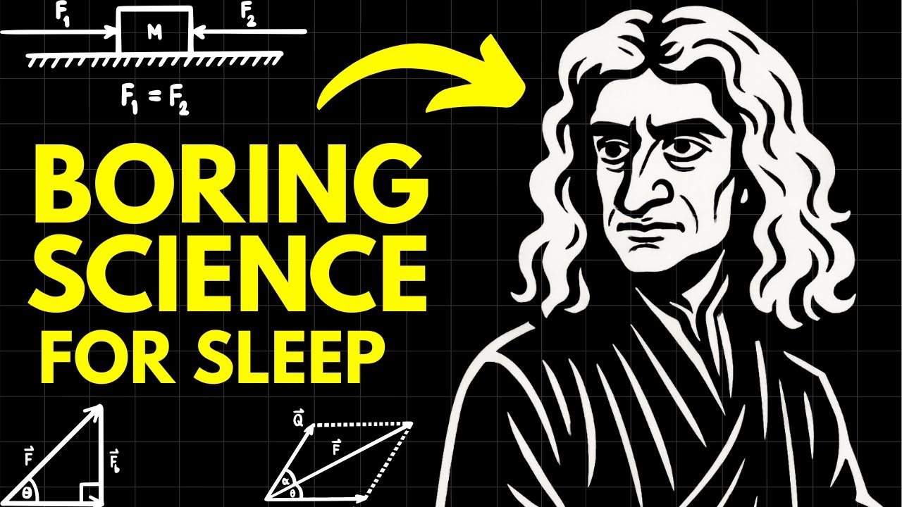 3 Hours Of Newton S Laws Explained Slowly For Deep Sleep Youtube