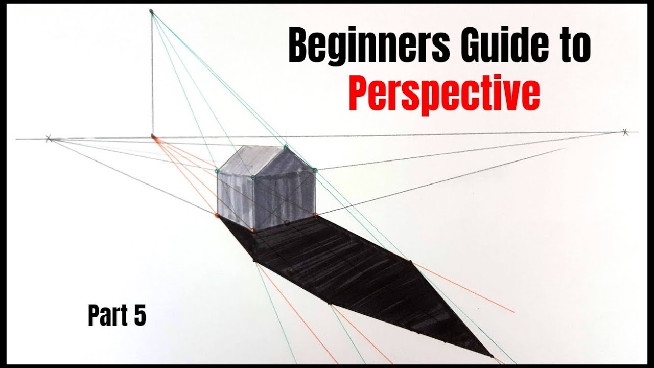How To Draw Shadows In Two Point Perspective