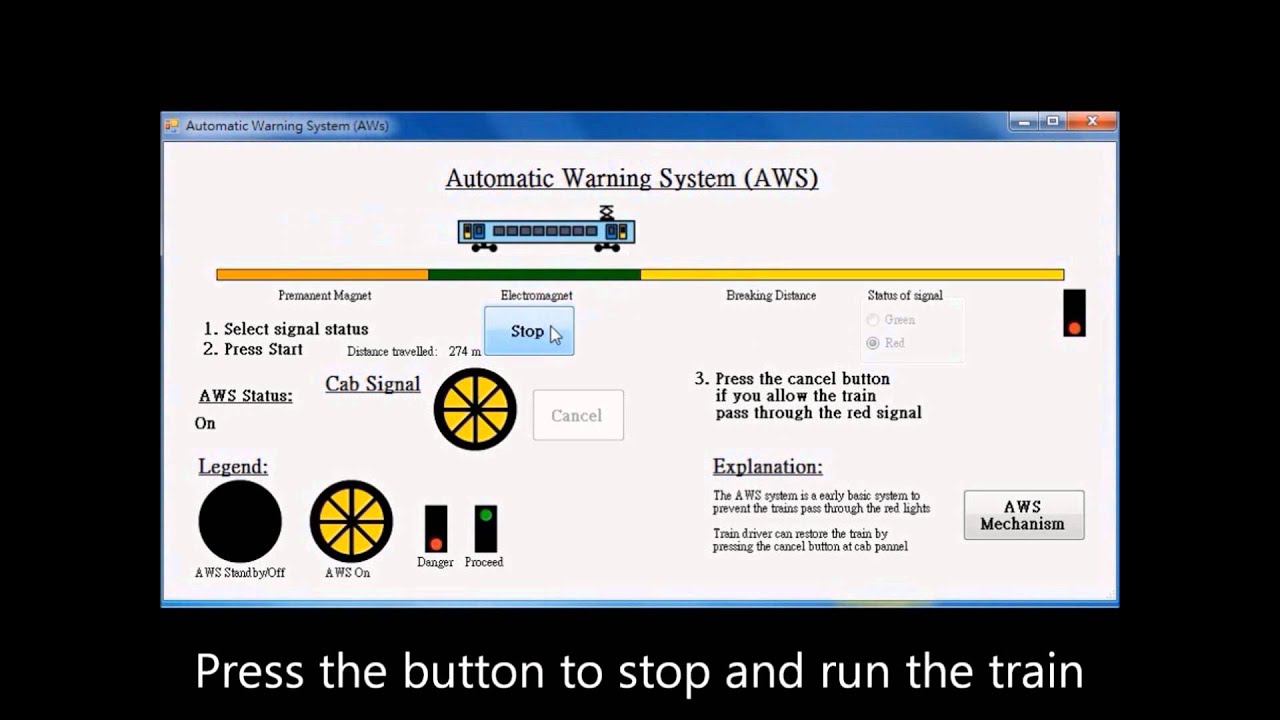 Demo Automatic Warning System Youtube