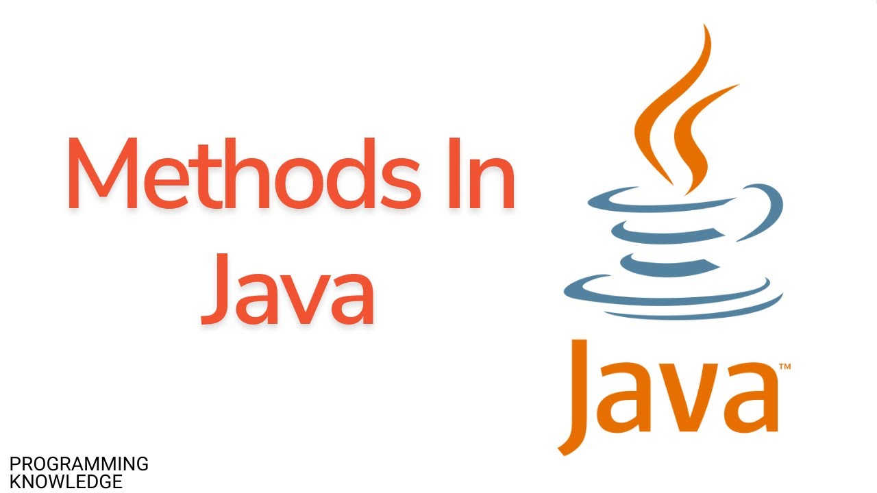 Java Tutorial For Beginners Methods In Java Youtube