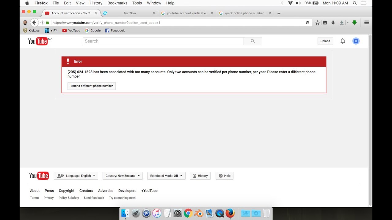 How To Verify Youtube Channel Without Phone Get Past Issues 2016
