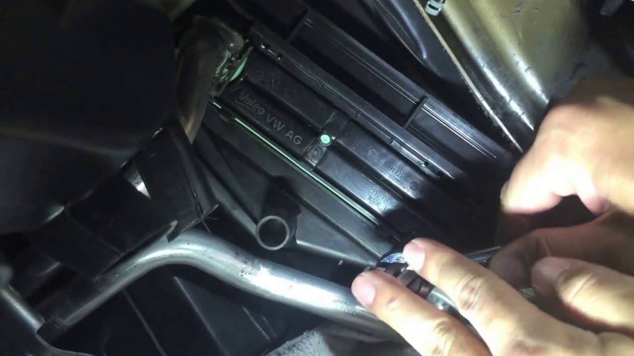 Mk6 Jetta Heater Core Replacement Youtube