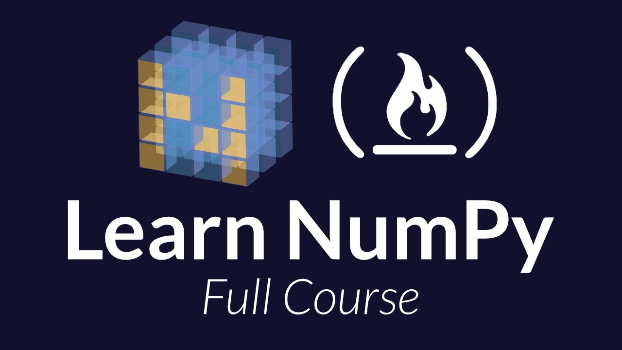 Python Numpy Tutorial For Beginners Youtube