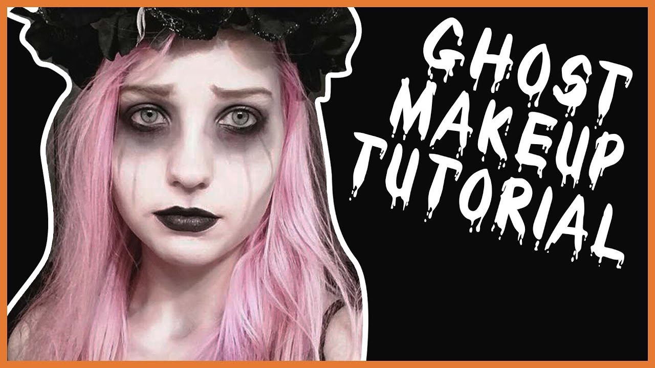 Easy Ghost Makeup Tutorial Saubhaya Makeup