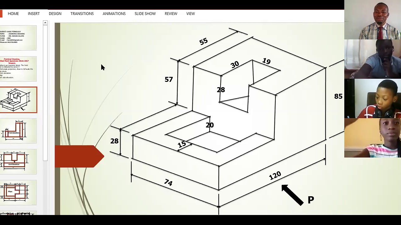 Jss3 Basic Technology Isometric Youtube