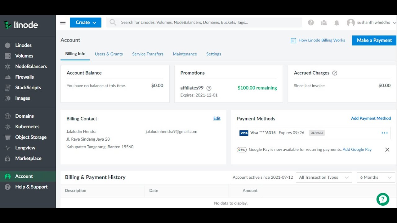 Cara Buat Server Vps Di Linode Youtube