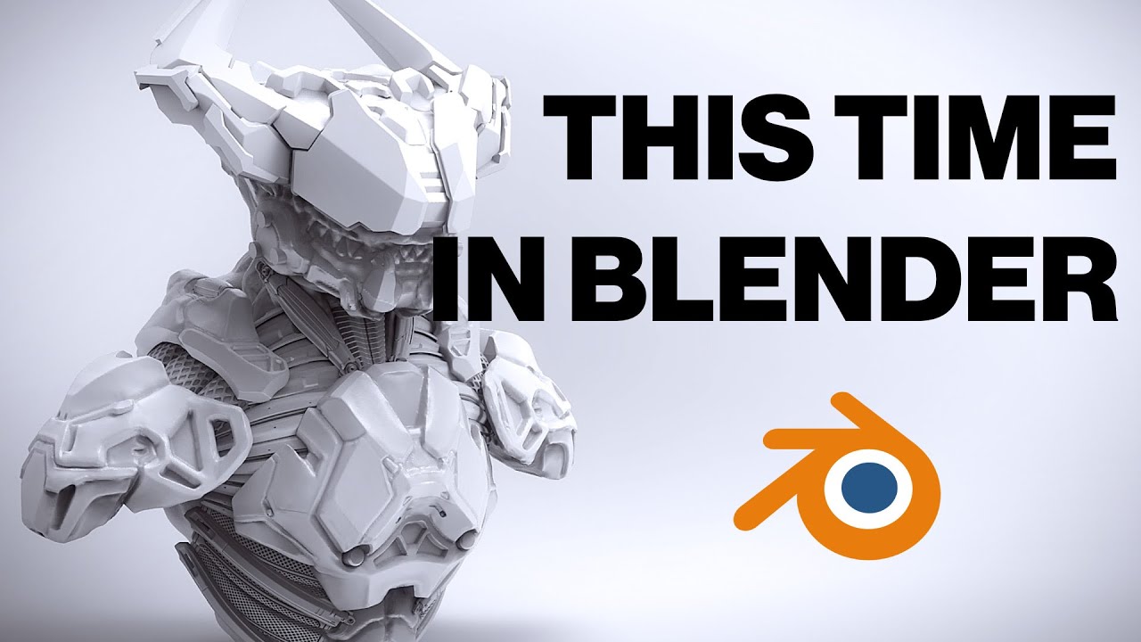 Character Kitbash Demo Blender Youtube