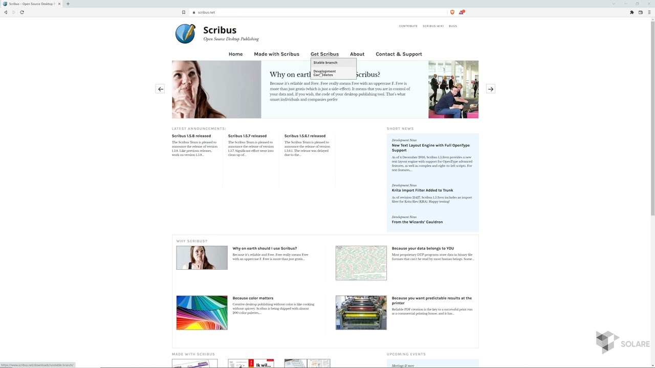 Aula 01 Download Do Scribus 2 Youtube
