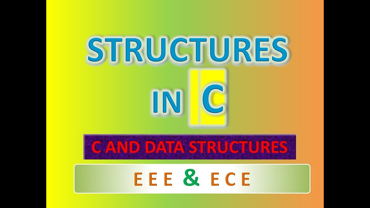Structures In C Youtube
