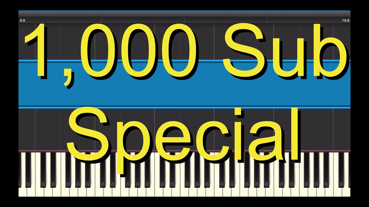1 000 Sub Special Youtube