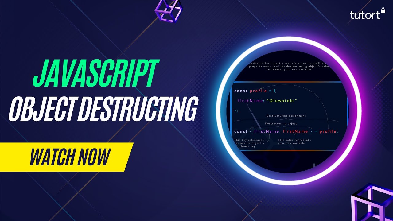 Object Destructuring In Javascript Learn Java Complete Javascript