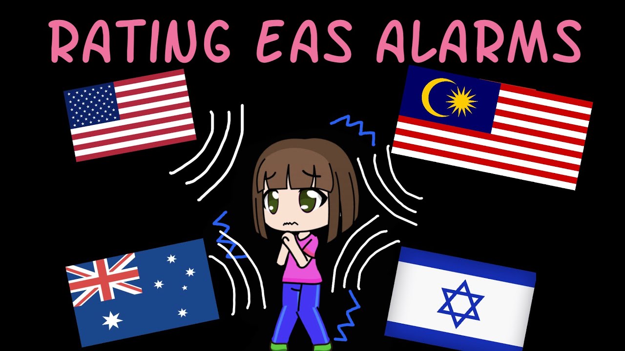 Rating Eas Alarms From Different Countries Youtube