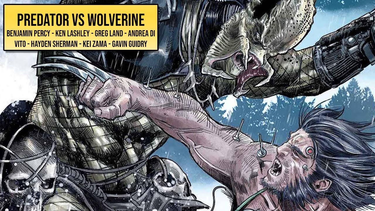 Predator Vs Wolverine Le Combat Du Siècle Comics In Motion Youtube