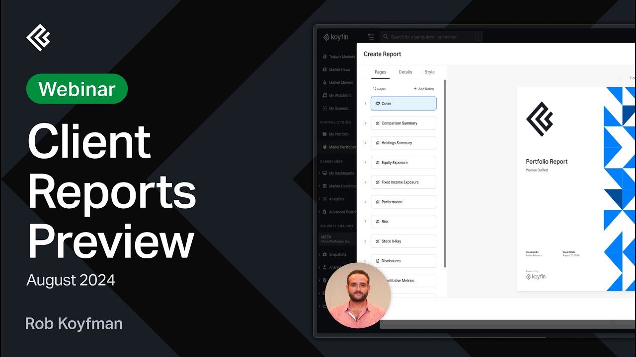 Client Reports Preview Youtube