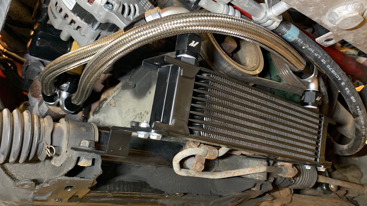 Oil Cooler Installation At Jamie Mealmaker Blog