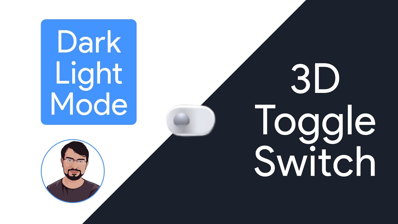 3d Toggle Switch In Reactjs For Light Dark Mode Youtube
