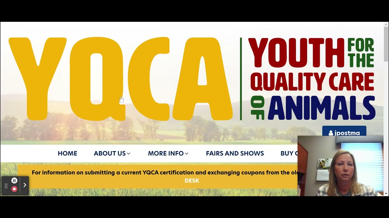New Yqca Website Training Info 2022 Youtube