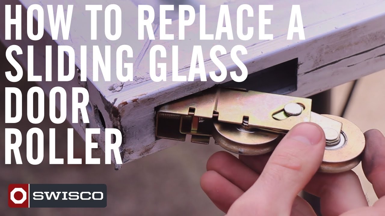 How To Replace A Patio Sliding Glass Door Roller 1080p Youtube