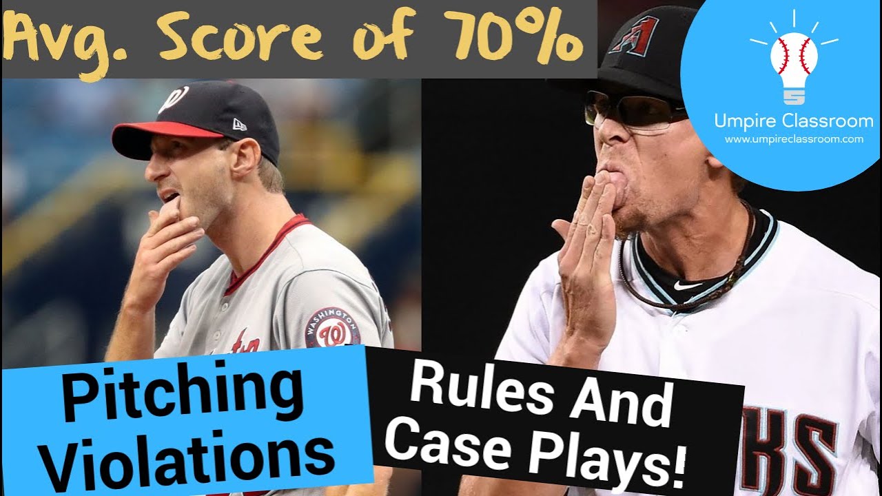 Nfhs Pitching Violations Rules And Case Plays Review Youtube