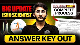 Big Update Isro Scientist Answer Key 2025 Out How To Check Marks ...