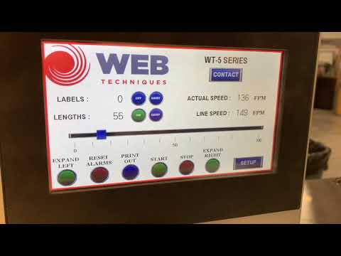 Slitter Video Rewind Table Instruction Web Techniques Inc Web