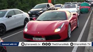 Supercar Spectacle Highlights Ibrahim Mahama Appearance Big Cars And ...