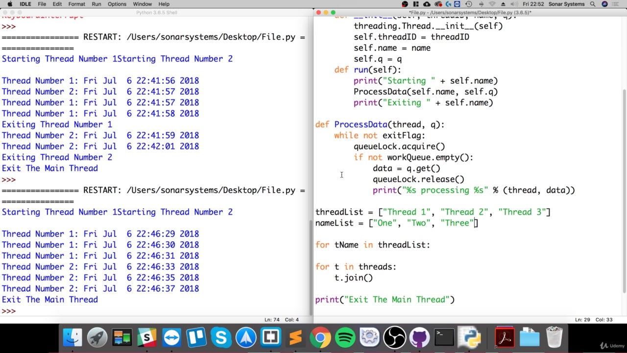 63 Easy Python Programming Multi Threaded Priority Queue Youtube