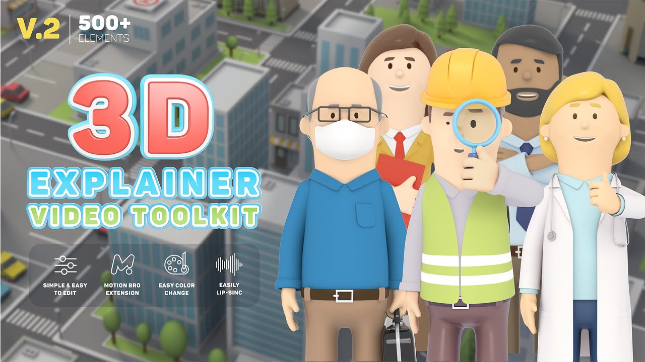 3d Explainer Video Toolkit V2 0 Youtube