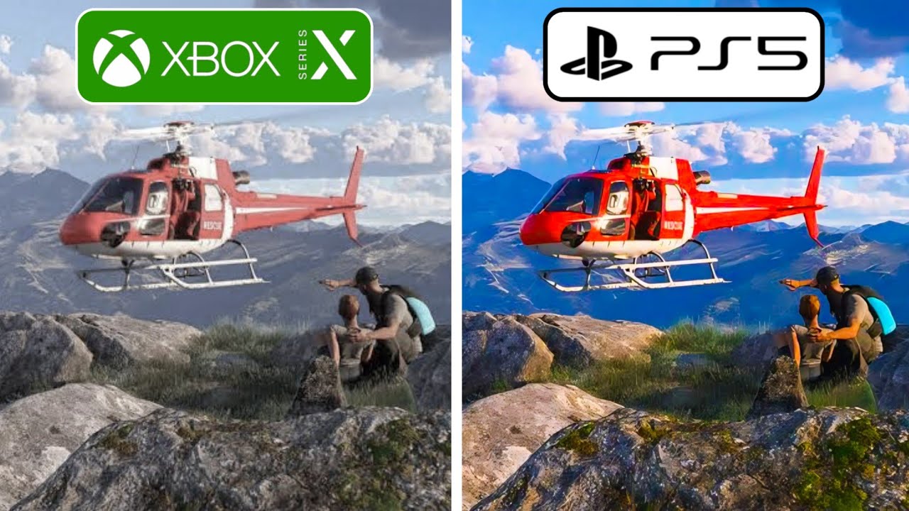 Flight Simulator 2024 Ps5 Vs Xbox Series X Graphics Comparison Youtube