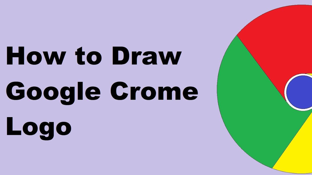 How To Draw Google Chrome Logo In Ms Paint Create Google Chrome Logo ...