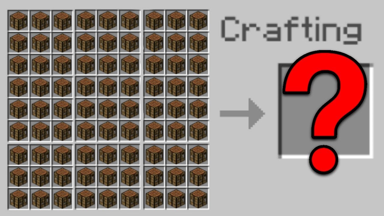 Biggest Crafting Table In Minecraft Pocket Edition Working Youtube