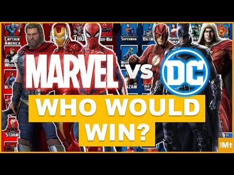 Marvel Vs Dc Who Would Win Youtube