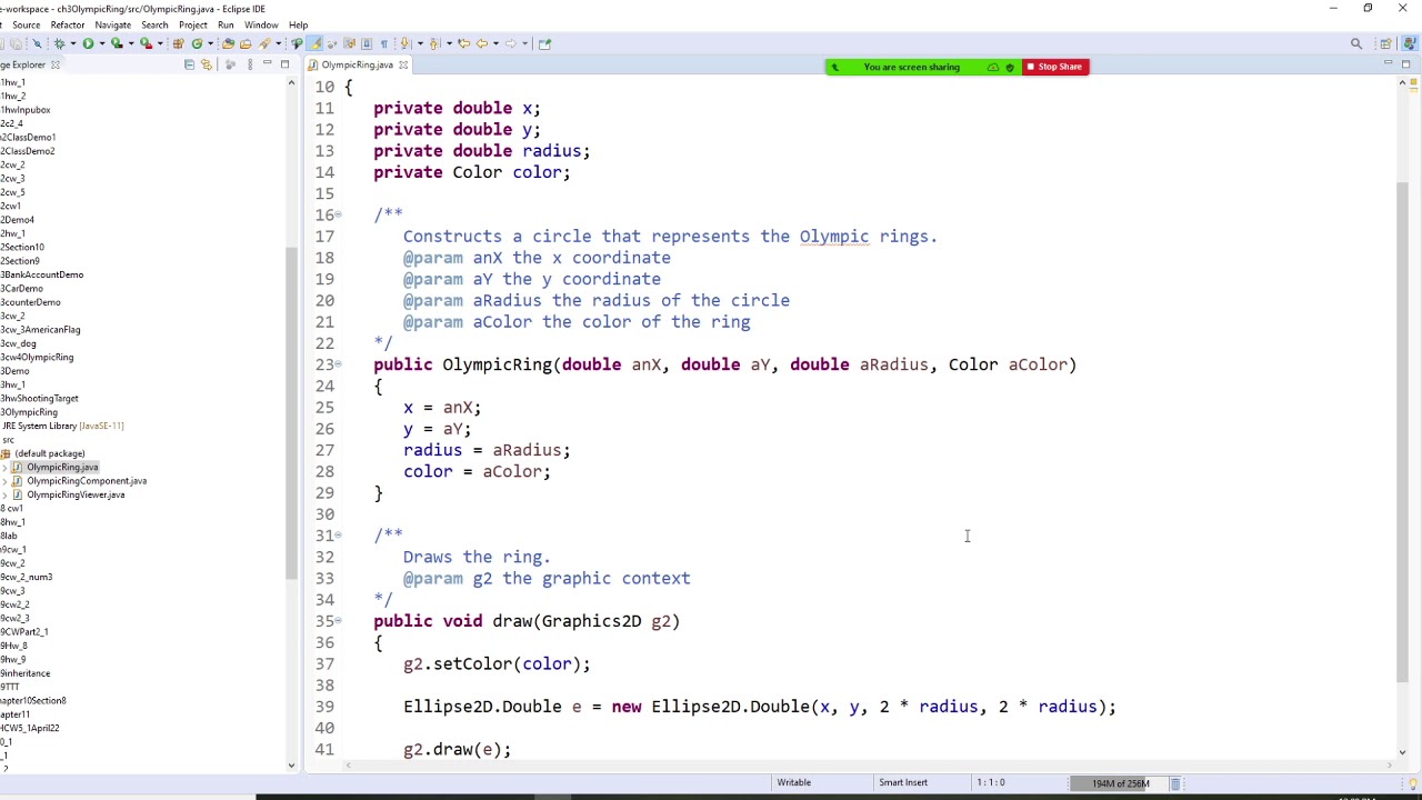 Olympic Rings Program In Java At Alyssa Coode Blog
