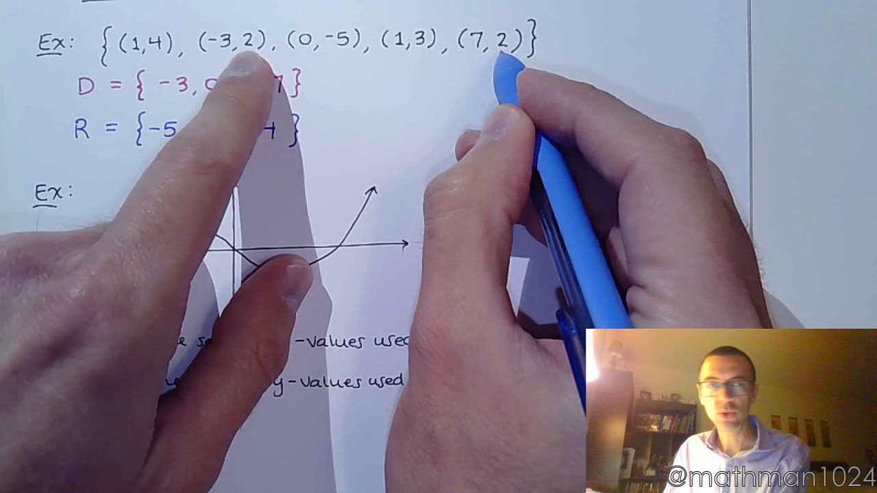 Relations And Functions Part 1 Youtube